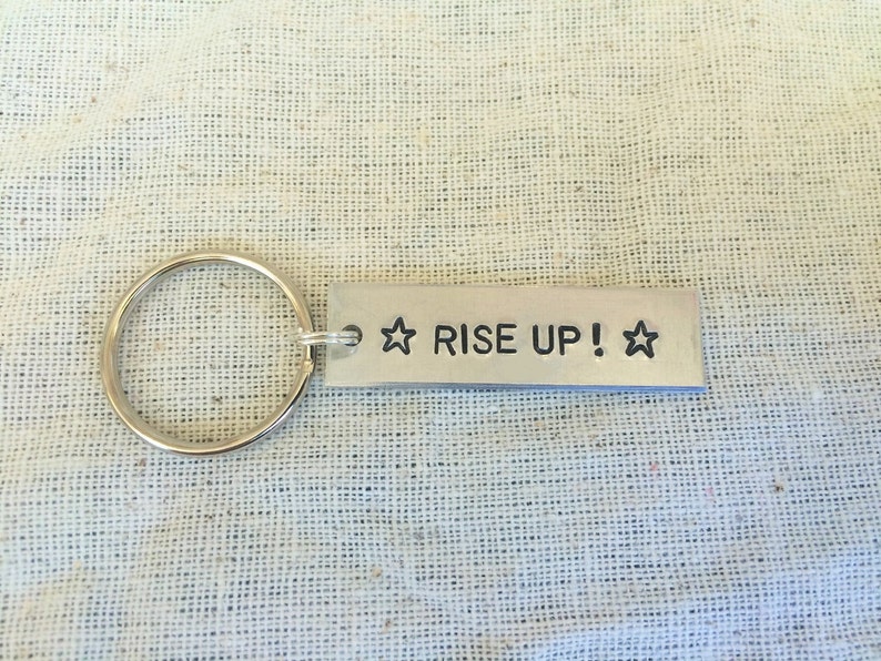 Hamilton Rise up Keychain Lyrics Alexander Hamilton Gift - Etsy