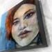 Whimsical Oil Painting on Canvas. Original Expressionist Figurative ...