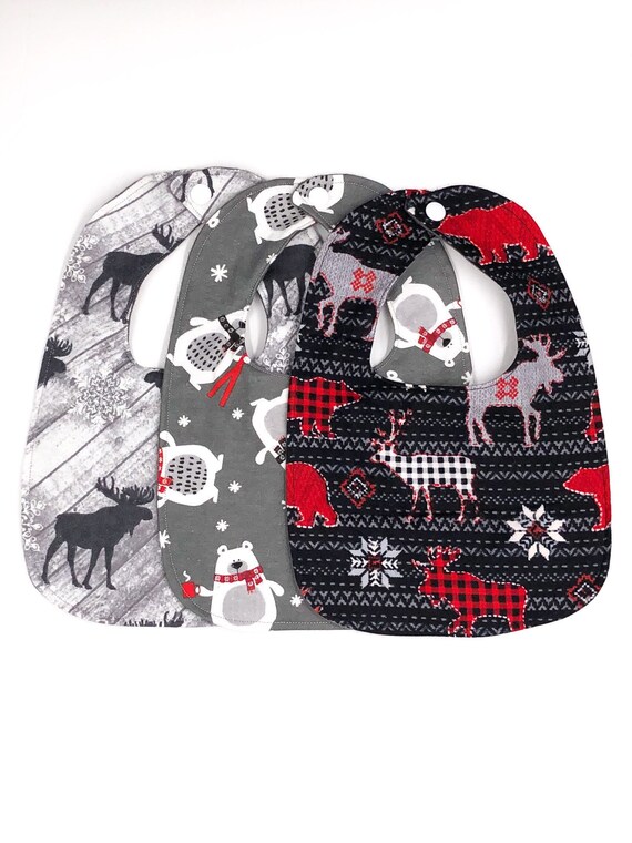 Christmas Bib Holiday Bib You Choose First Christmas Baby | Etsy