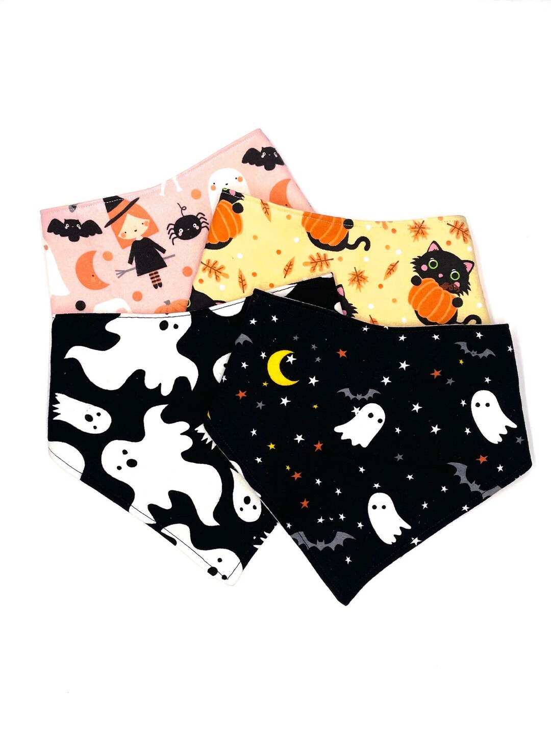 First Halloween Bibs for Babies, Holiday Bibs, Witch, Ghost Baby Bib ...