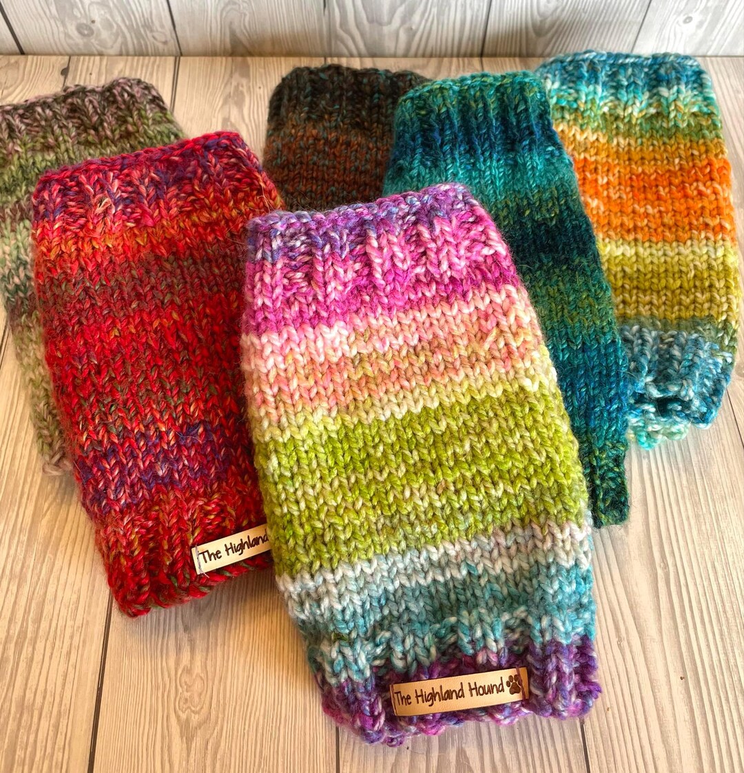 Dog Snoods, Handmade Knitted UK, Neck Warmer, Pet Accessory, Dog Gift ...