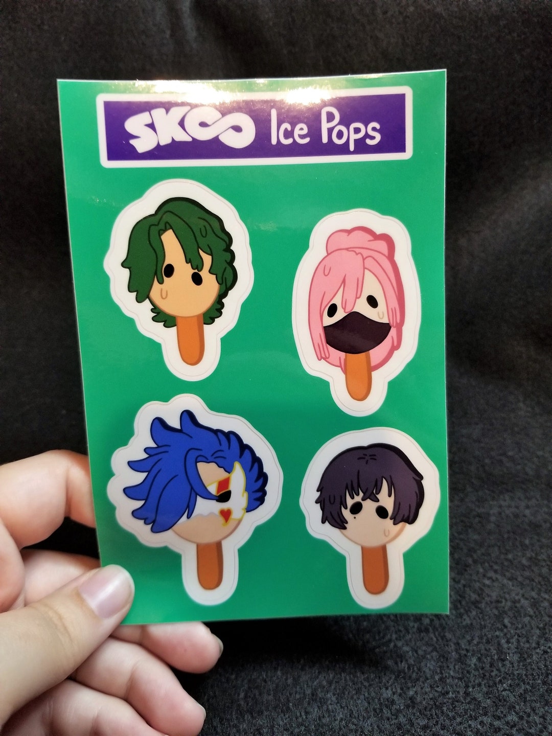 Sk8 the Infinity Sticker Sheet: Joe Cherry Adam Tadashi - Etsy