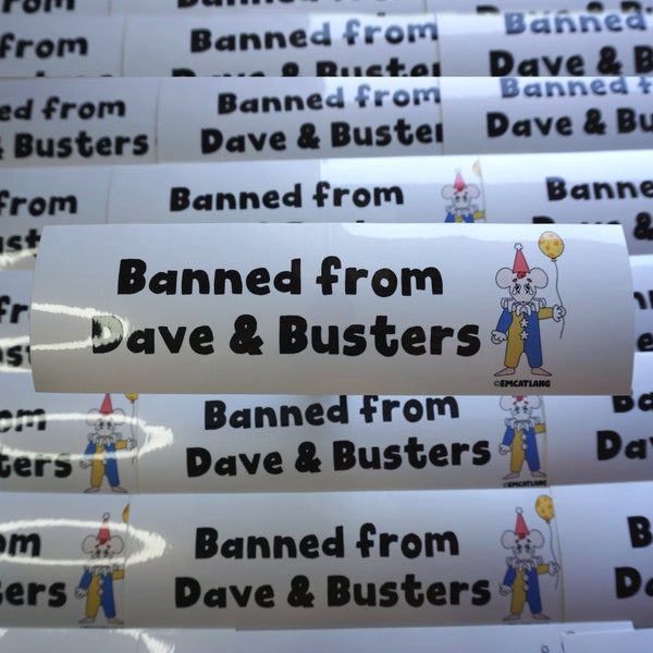 Dave and Buster - Etsy