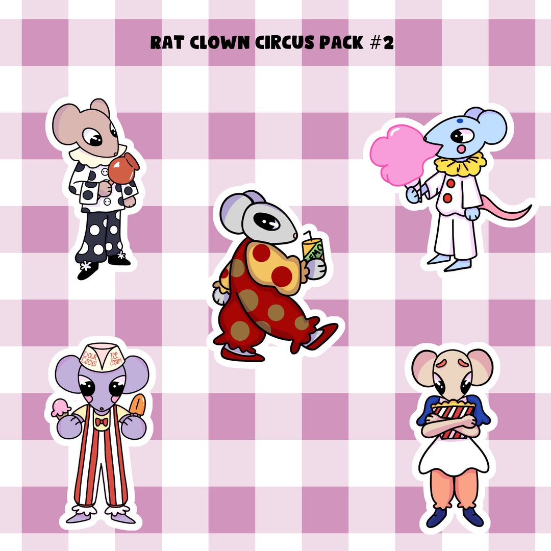 Rat Clown Circus Pack 2 - Etsy