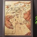 Medieval City Map of Rome From 1469 - Roman Map SPQR - Antique Roma Map ...