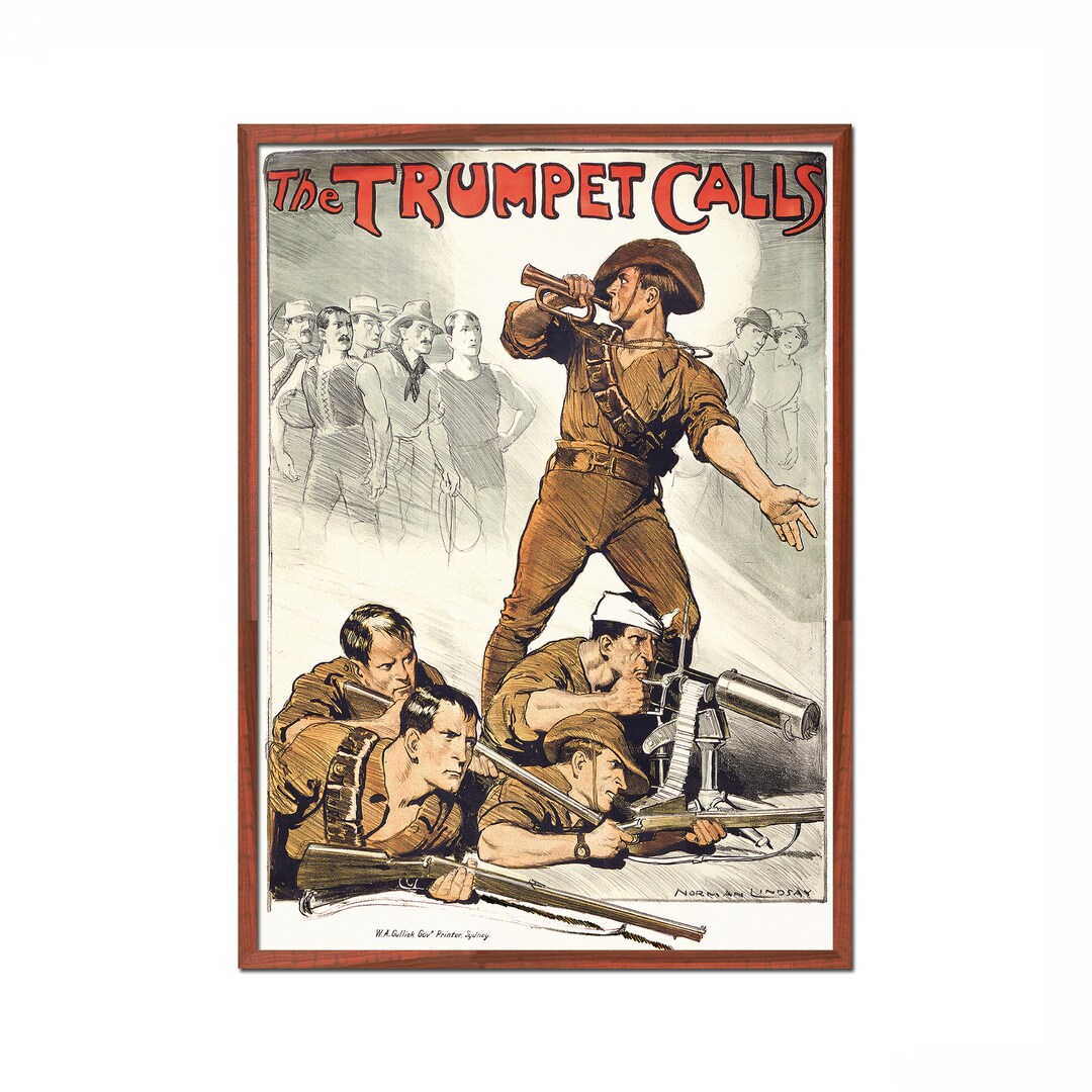 Australian Army Propaganda Recruitment Poster From World War I - the ...