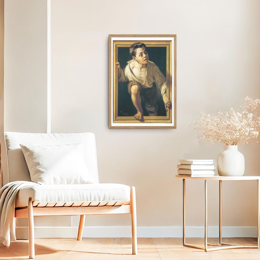 Escaping Criticism by Pere Borrell Del Caso - 1874 Trompe-l'œil Fine ...