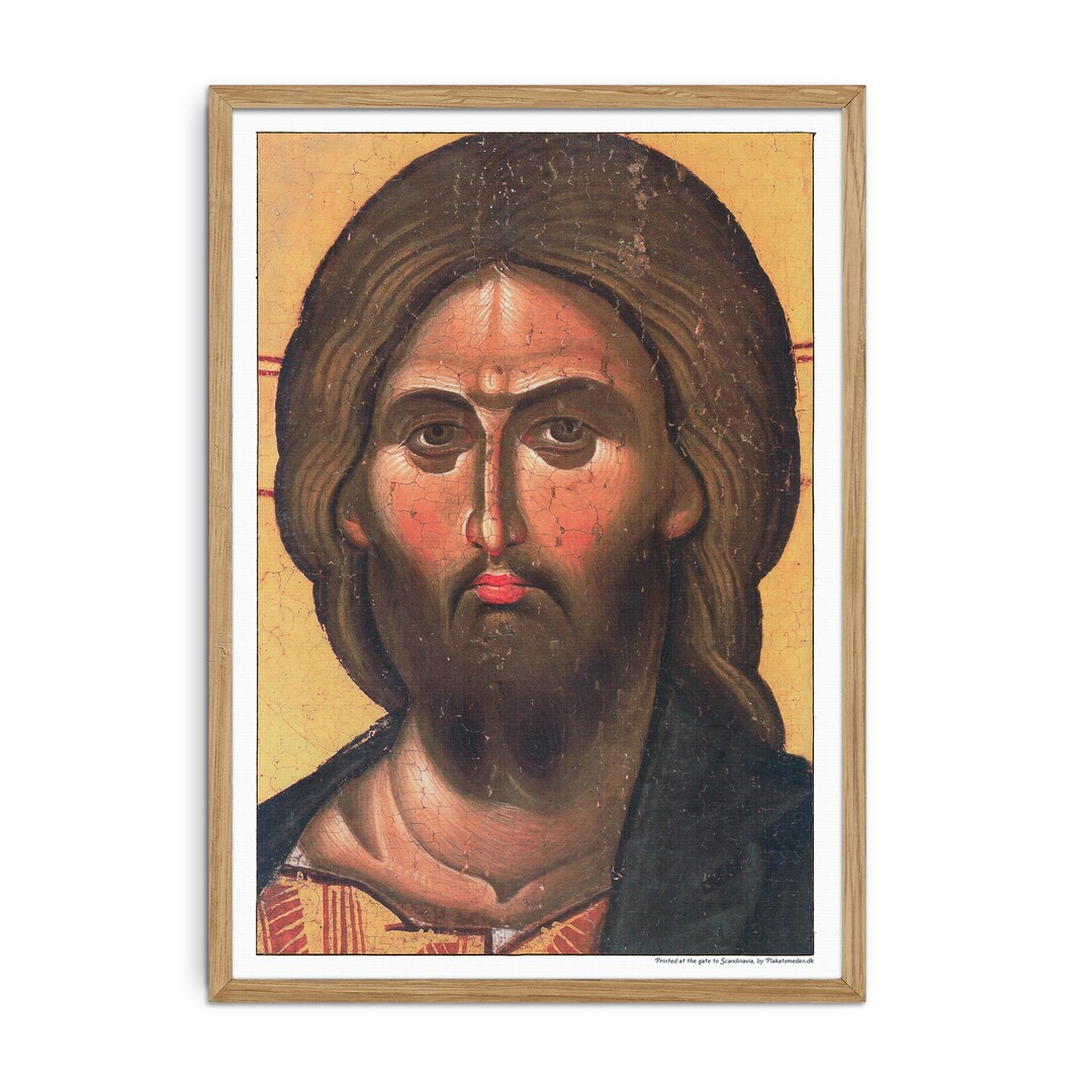 Christ Pantocrator Icon Print | 13th-14th Century Byzantine Art From ...