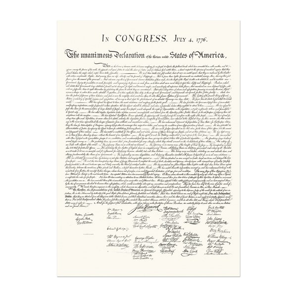 Declaration of Independence Svg - Etsy