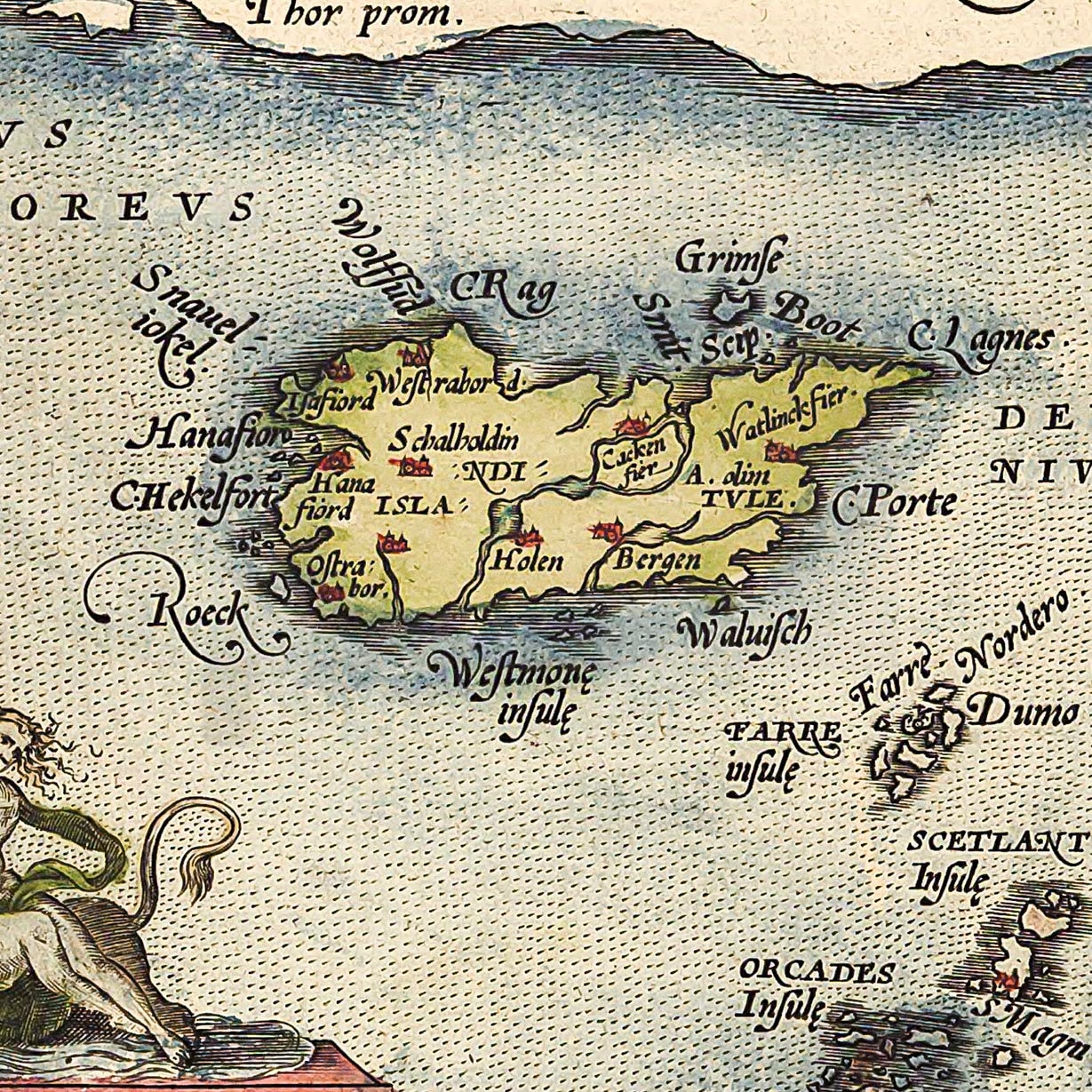 Ortelius Map of Europe 1571 Old Europa Map Vintage Europe - Etsy