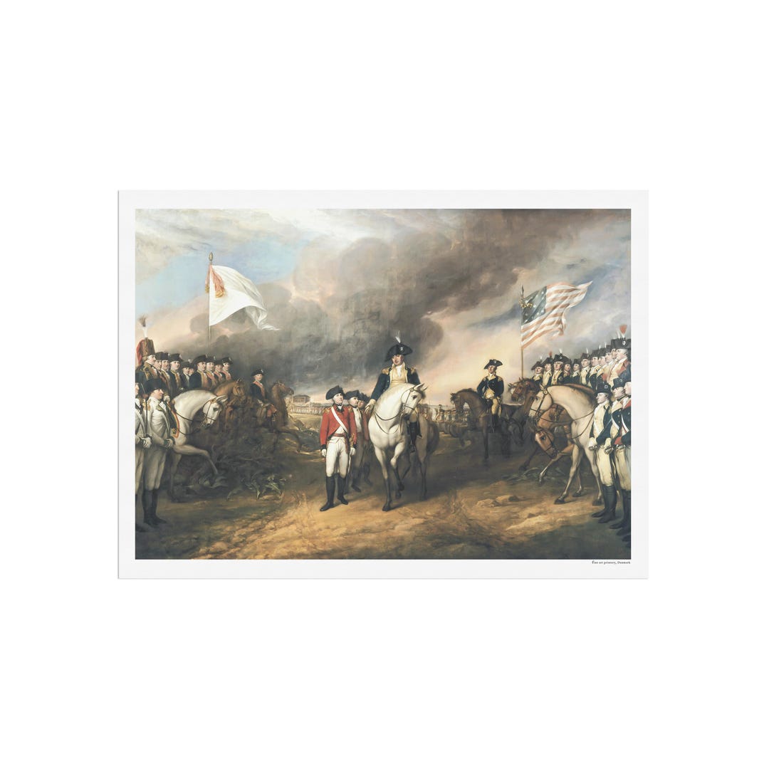 Historical Illustration of the Surrender of Lord Cornwallis, in the ...