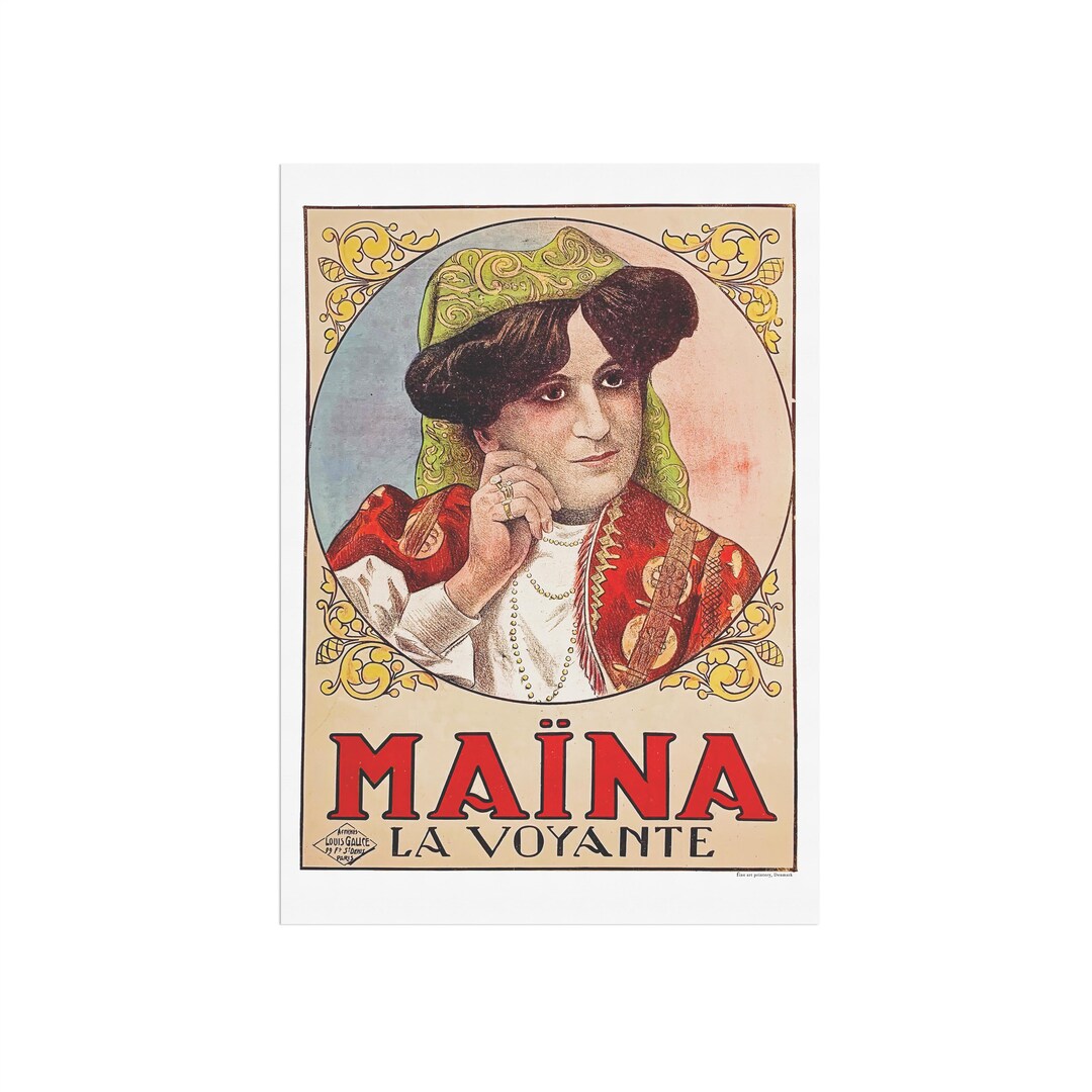 Affiche de l'émission télévisée d'amis, Maïna La Voyante / Maina la ...