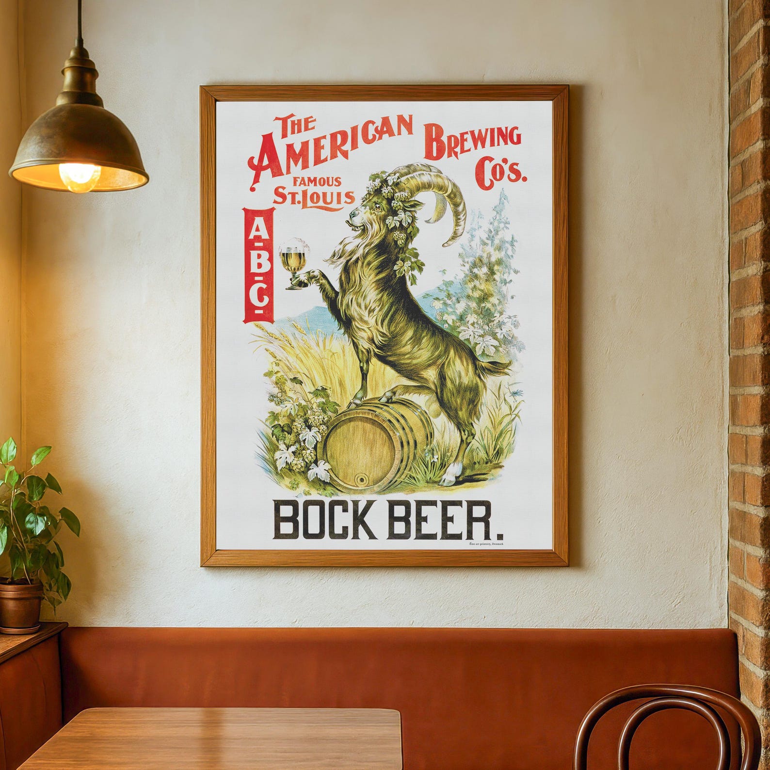 The American Brewing Co's Famous St. Louis ABC Bock Beer - Advertising ...