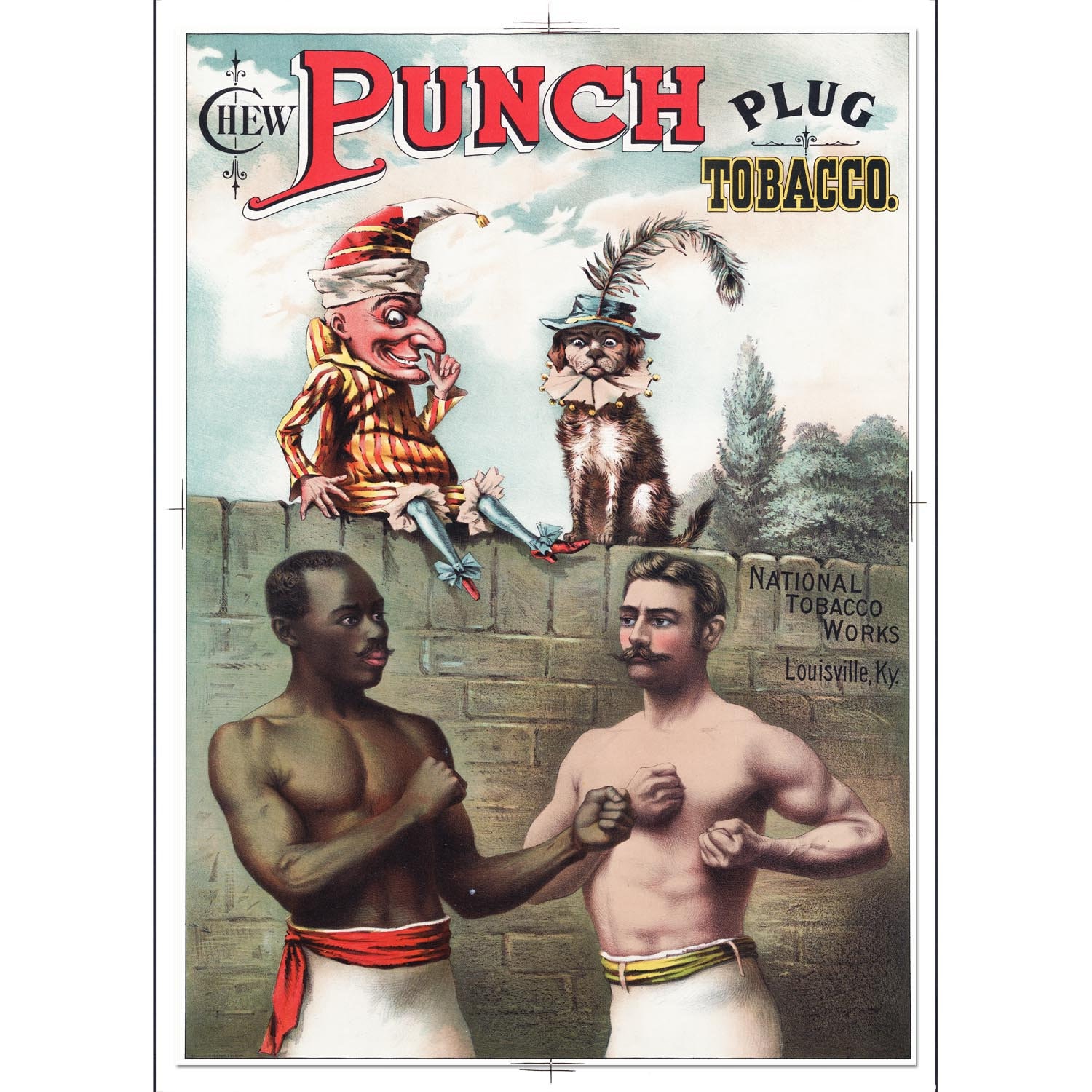 Chew Punch Plug Tobacco National Tobacco Works Vintage - Etsy