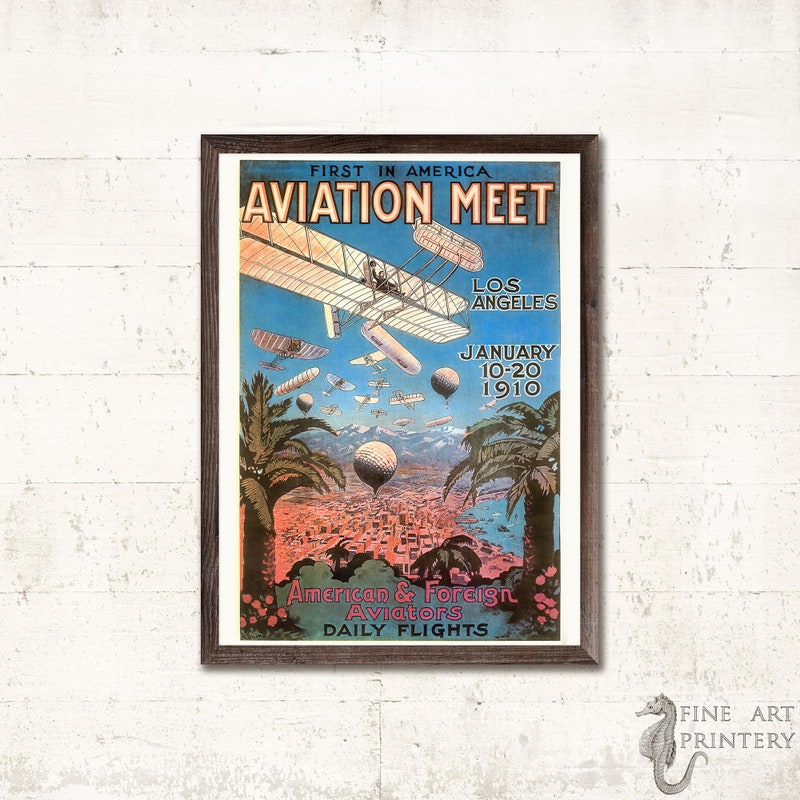 Aviation Poster - Etsy Canada