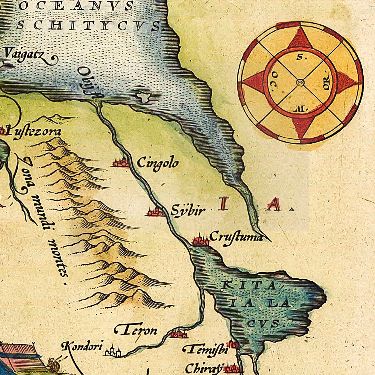 Ortelius Map of Europe 1571 Old Europa Map Vintage Europe | Etsy