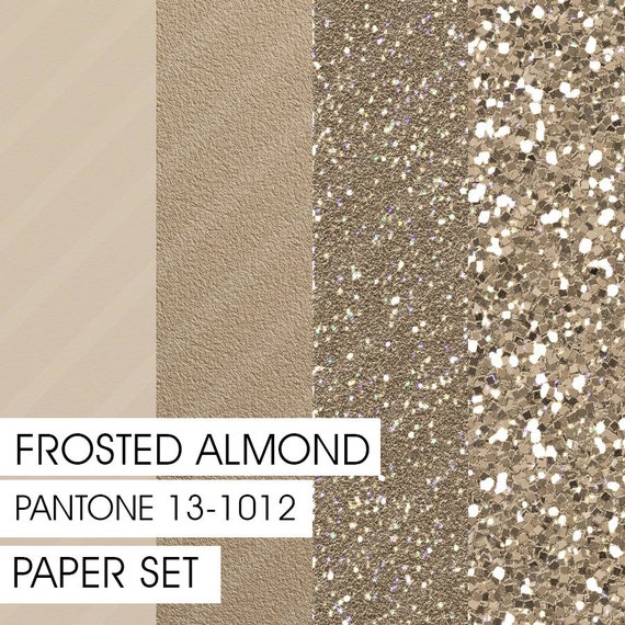 PANTONE Frosted Almond 13-1012 SPRING 2016 Color Pairings Set | Etsy