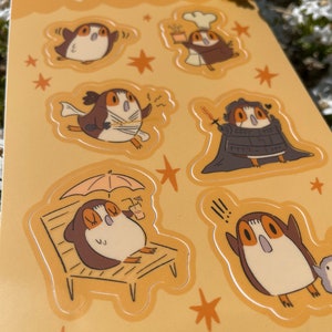 Biscuit Sticker Sheet - Dyad Doodles - Etsy