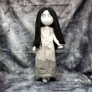 Samara Doll 15 Tall With VHS Tape / the Ring / Samara Morgan - Etsy