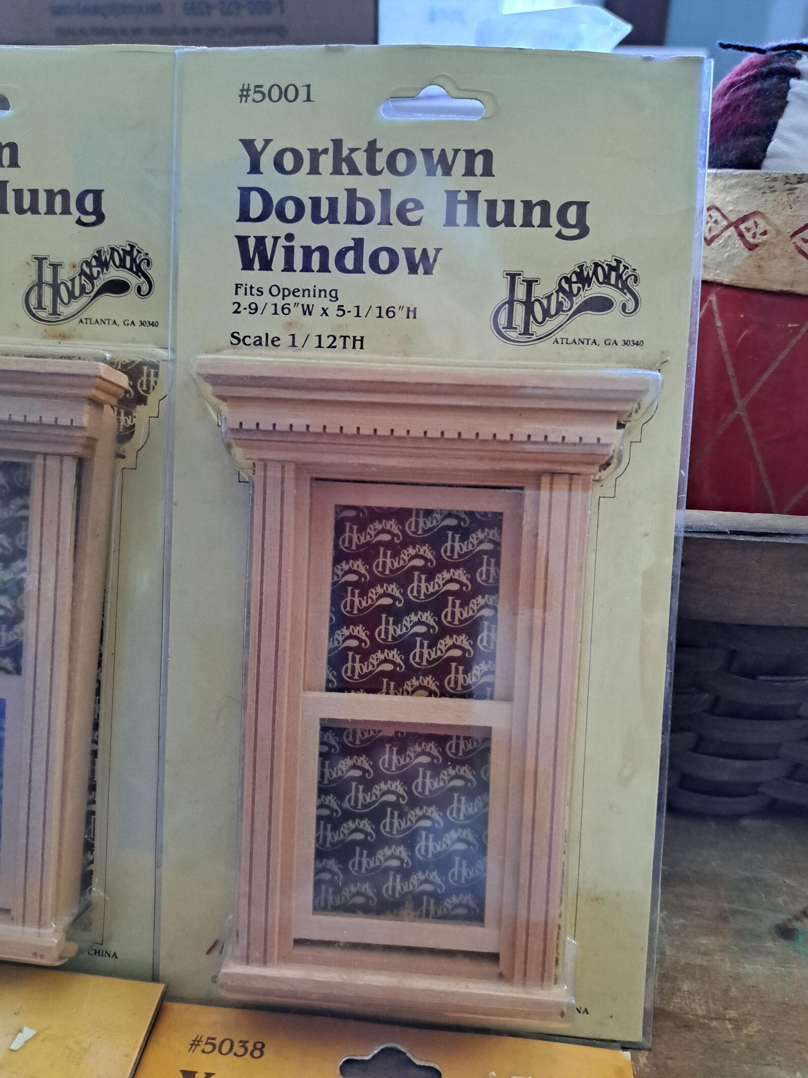 Houseworks Dollhouse 1:12 Scale, Windows and Spindles and Newel Posts ...