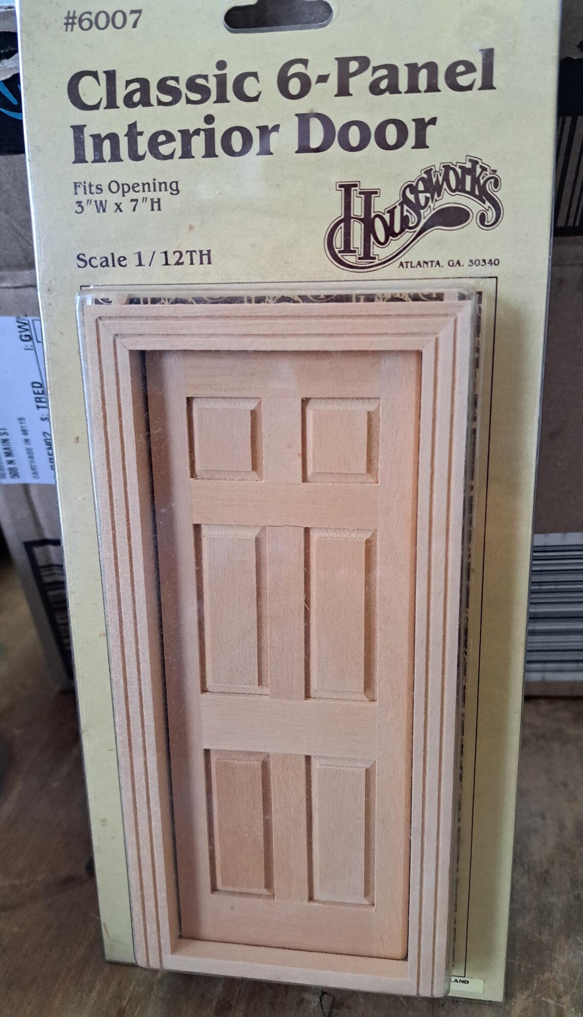 Houseworks Dollhouse 1:12 Scale, Doors and Windows - Etsy