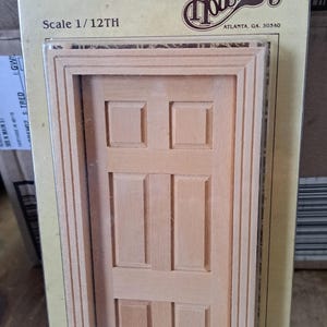 Houseworks Dollhouse 1:12 Scale, Doors and Windows - Etsy