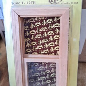 Houseworks Dollhouse 1:12 Scale, Doors and Windows - Etsy