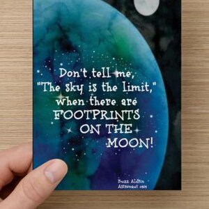 Don't Tell Me the Sky is the Limit~positivity Greeting Card, Graduate ...