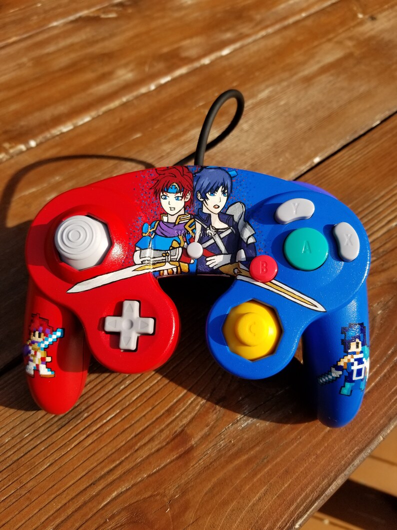 Custom Hand-painted Gamecube Controllers - Etsy