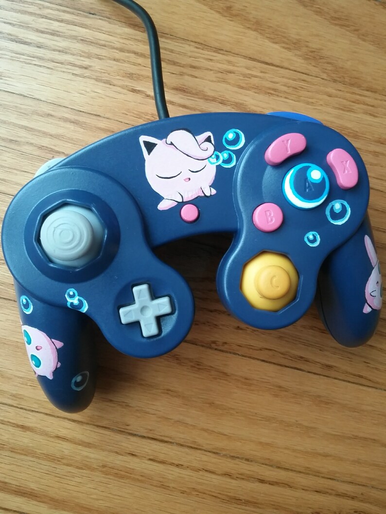 Custom Hand-painted Gamecube Controllers - Etsy