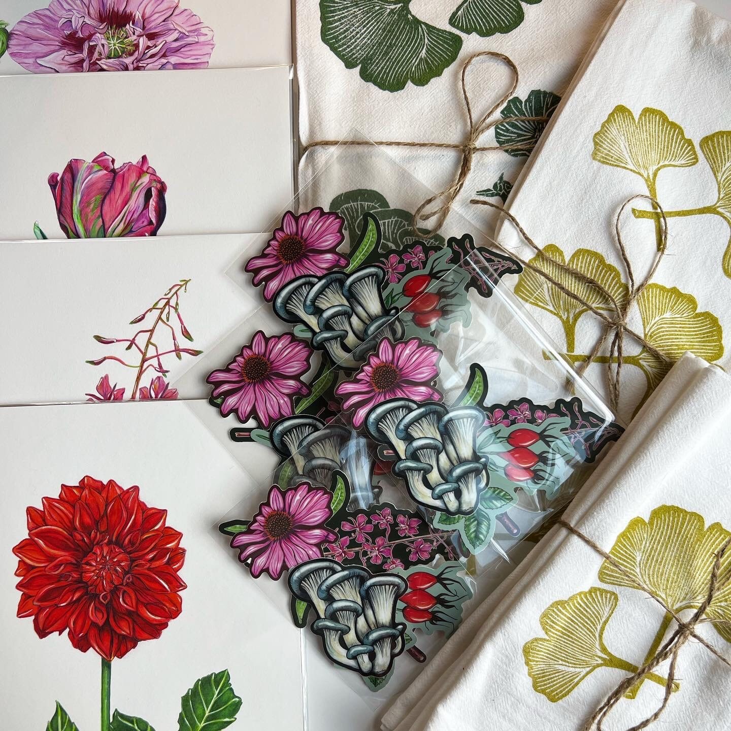 Herbal Vinyl Sticker Pack - Etsy