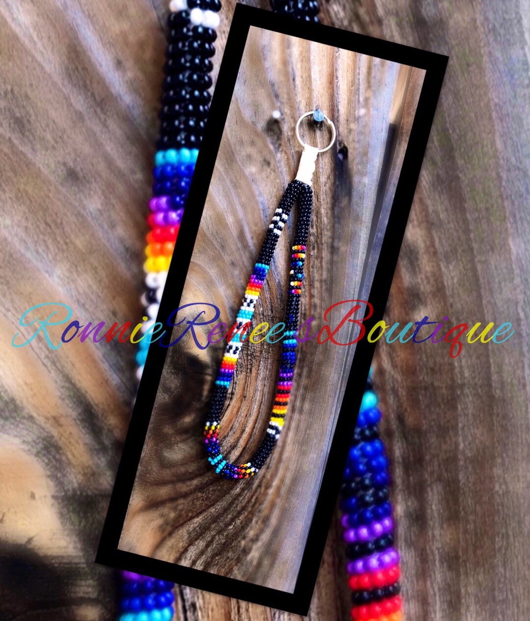 Black Pendleton Colors Keychain/wristlet - Etsy