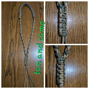 Assorted Hand Made Turkey / Deer / Duck / Predator Call Paracord ...