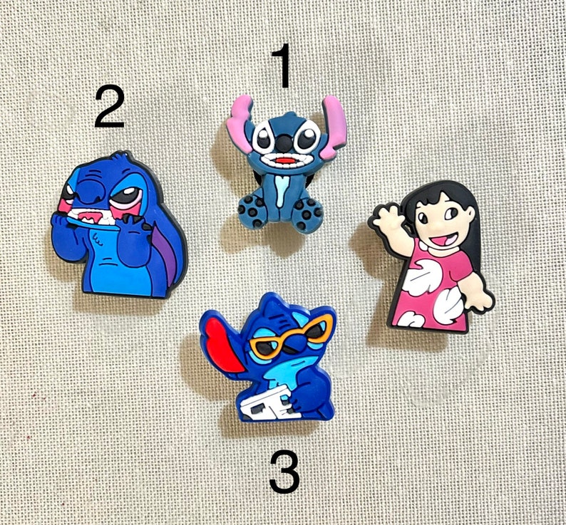 Lilo & Stitch Croc Charms Jibbitz Variety - Etsy