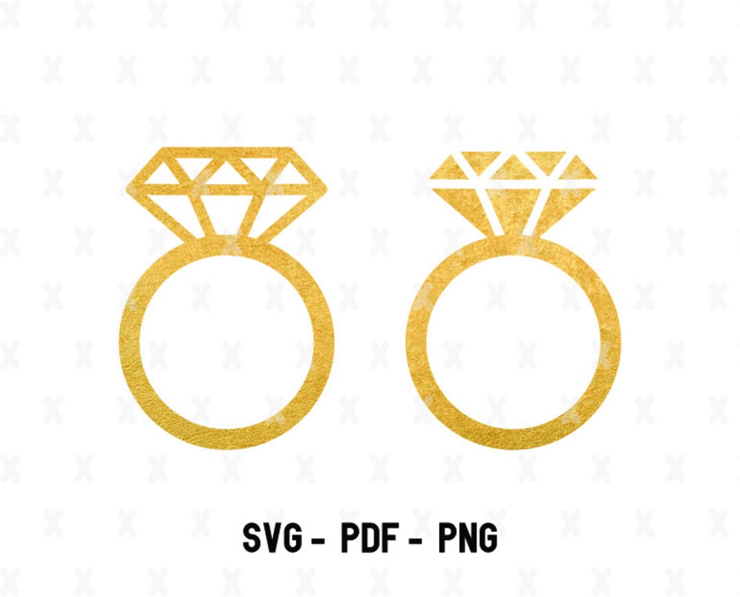 Wedding Ring SVG | Ring Cutfile - Etsy