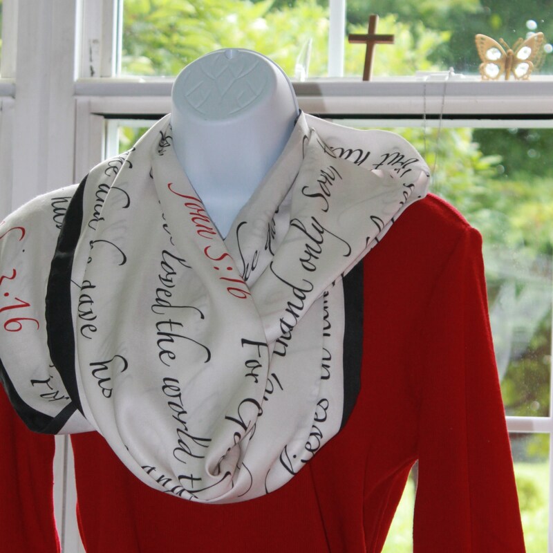 Cross Infinity Scarf - Etsy