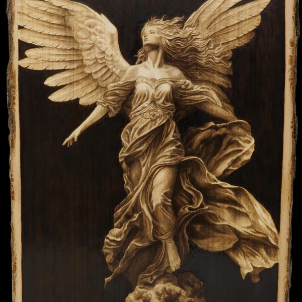 Wood Burning Art - Etsy Canada