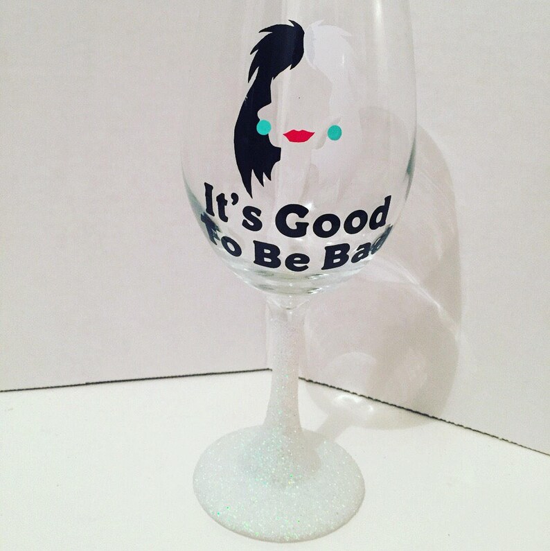 Disney Villain Inspired Wine Glasses Etsy