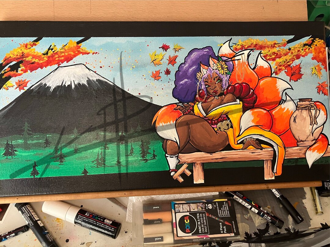 Kitsune Fall - Etsy