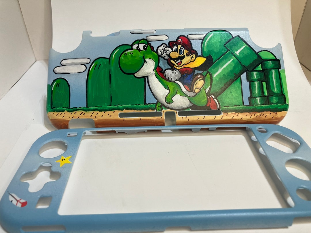 Super Mario and Yoshi Switch-lite Case - Etsy