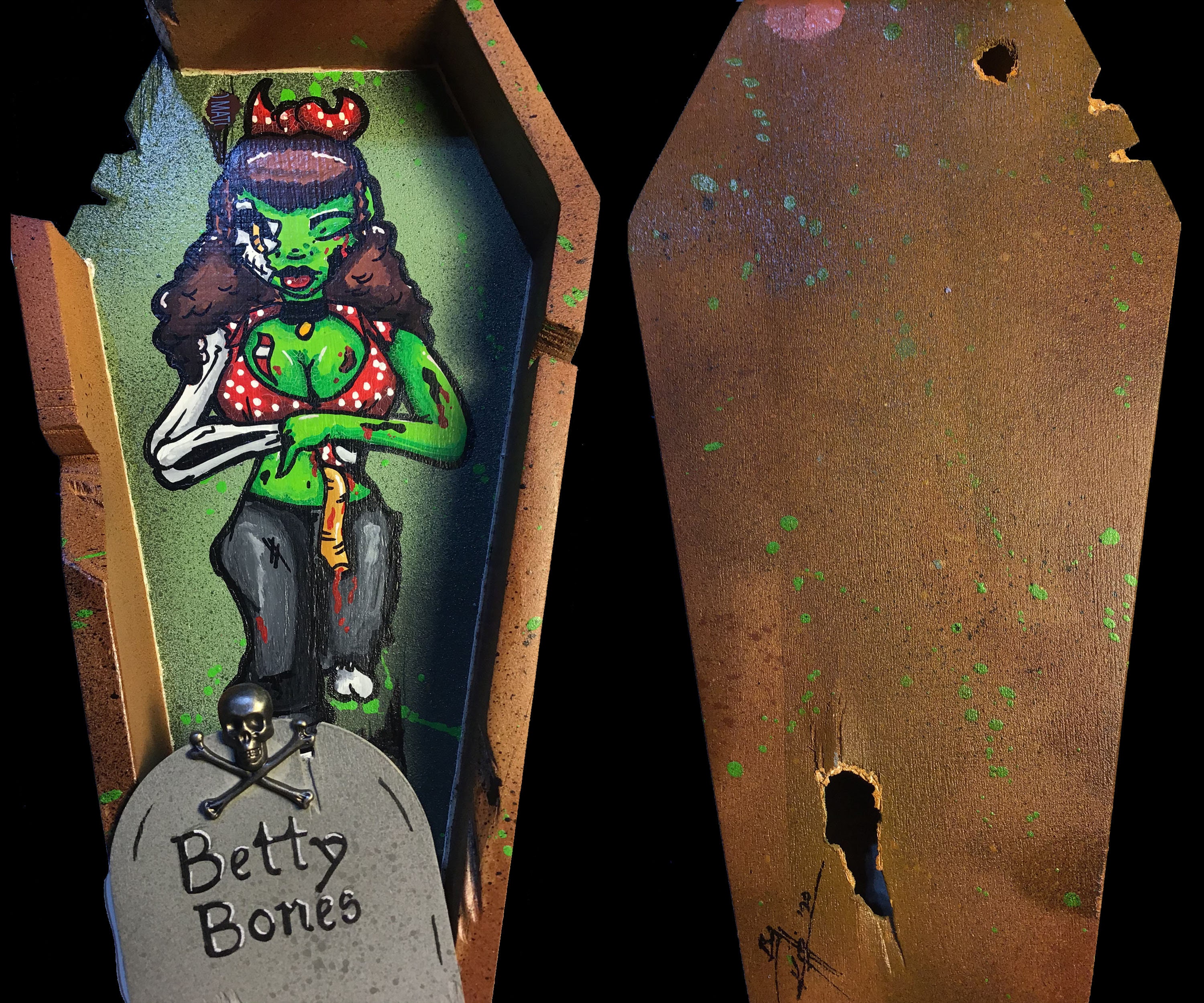 Crafty Coffin Betty Bones - Etsy
