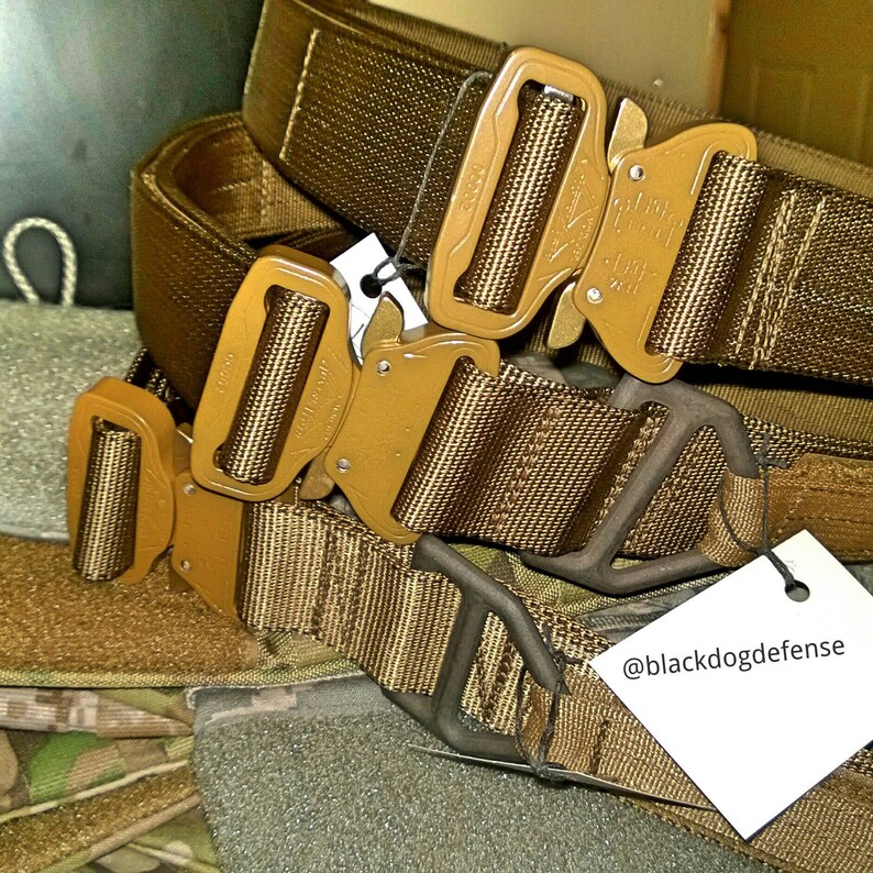 The Heavy Gunner With Rigger's Loop, EDC Rigger's Gun Belt, 1.75 Cobra ...