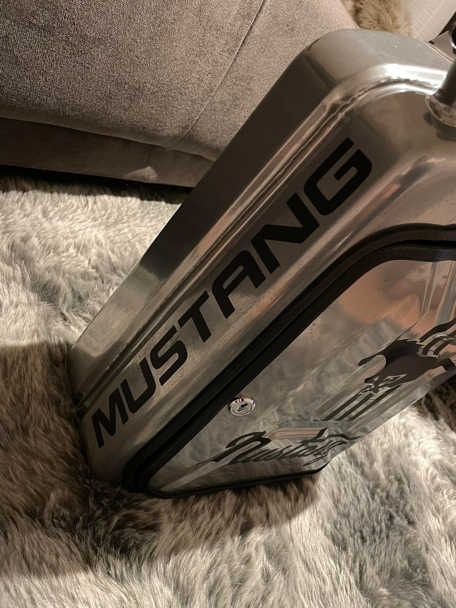 Ford Mustang Canister Custom Made XTC Artists Signed Harry Fröhlich ...