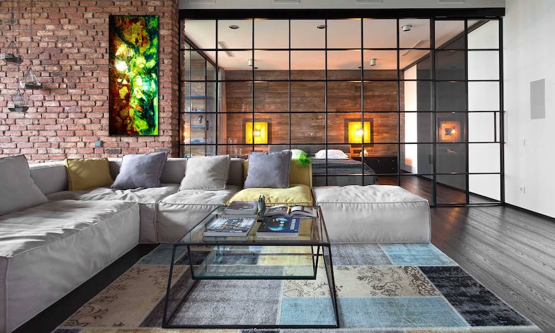 Modern Art Loft - Etsy