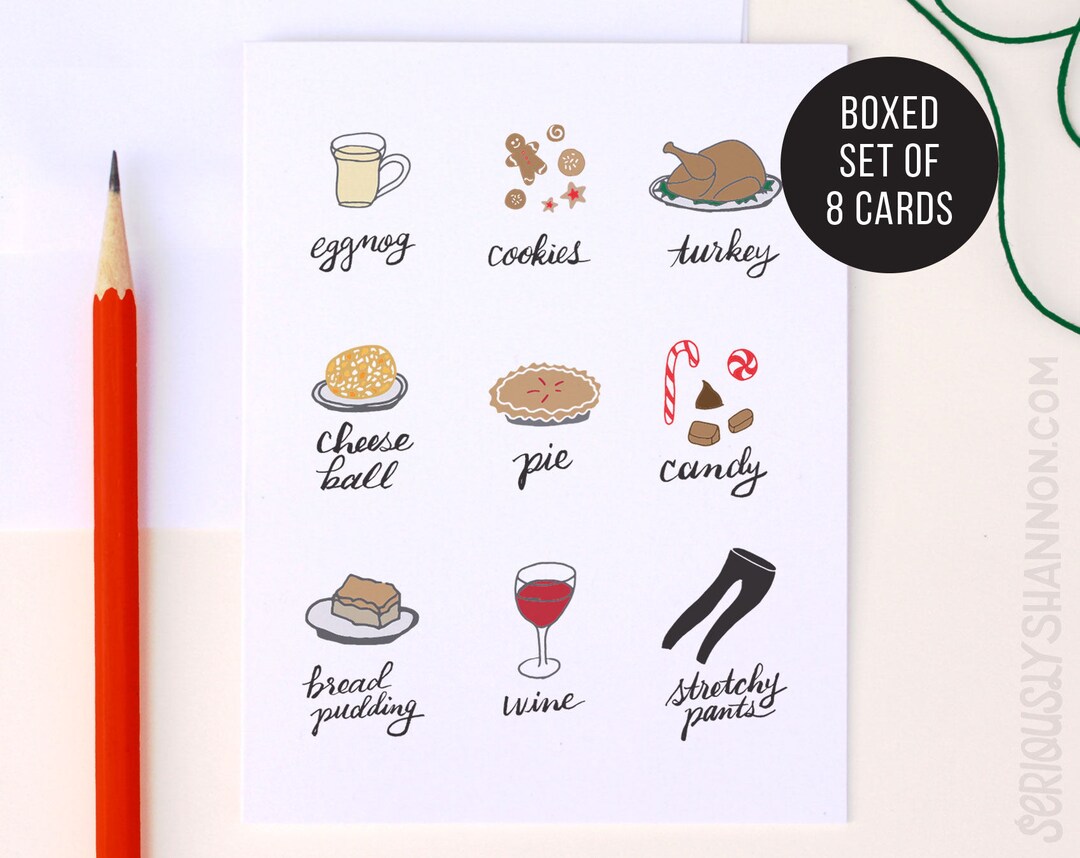 Funny Holiday Cards Christmas Cards Pack Christmas Card - Etsy