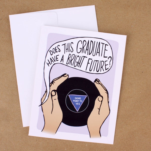 Funny Graduation Card - Etsy