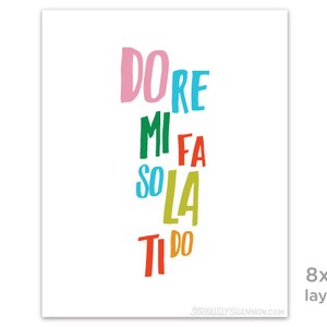 The Sound of Music Print Music Lover Art Nursery Wall Art - Etsy