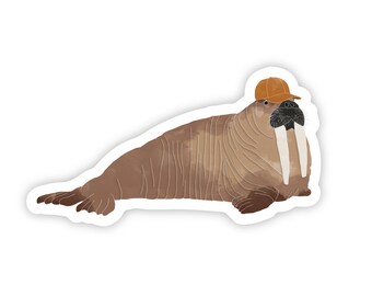 Walrus Sticker - Etsy