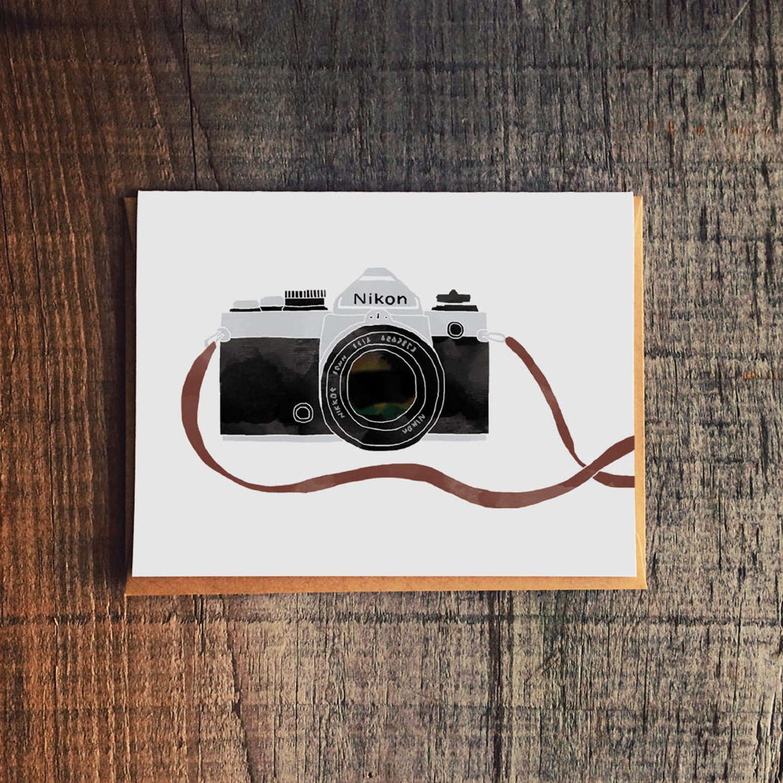 Nikon Camera Card - Etsy