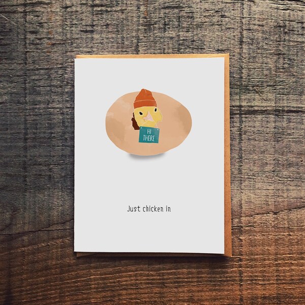Chicken Card - Etsy